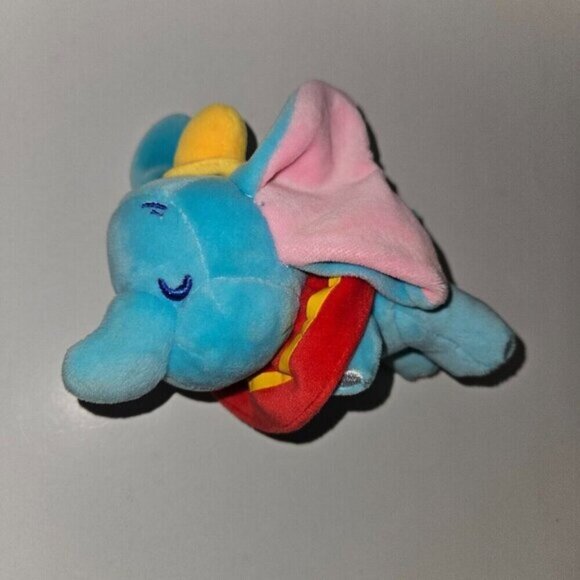 Disney | Toys | Disney Store Mini Cuddleez Blue Dumbo Plush 6 Long ...